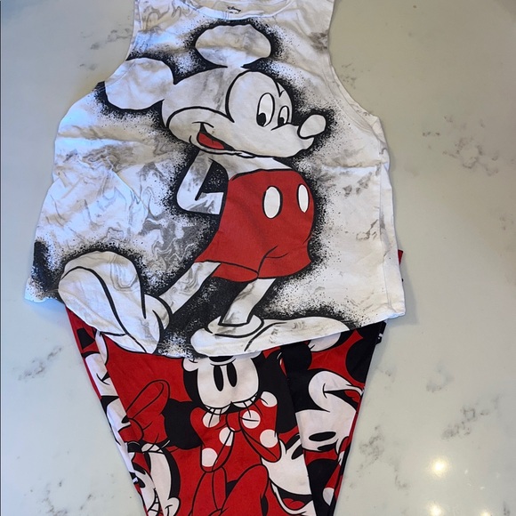 Disney | Other | Disney Mickey Mouse Red And White Outfit | Poshmark